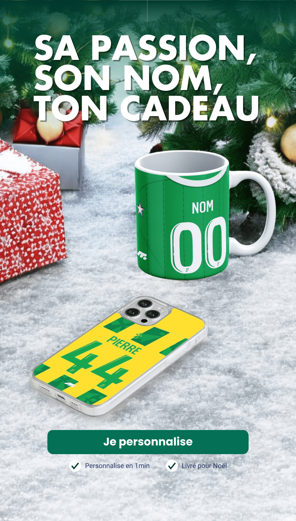 MyCase FC - Coques de foot personnalisées - N°1 en France